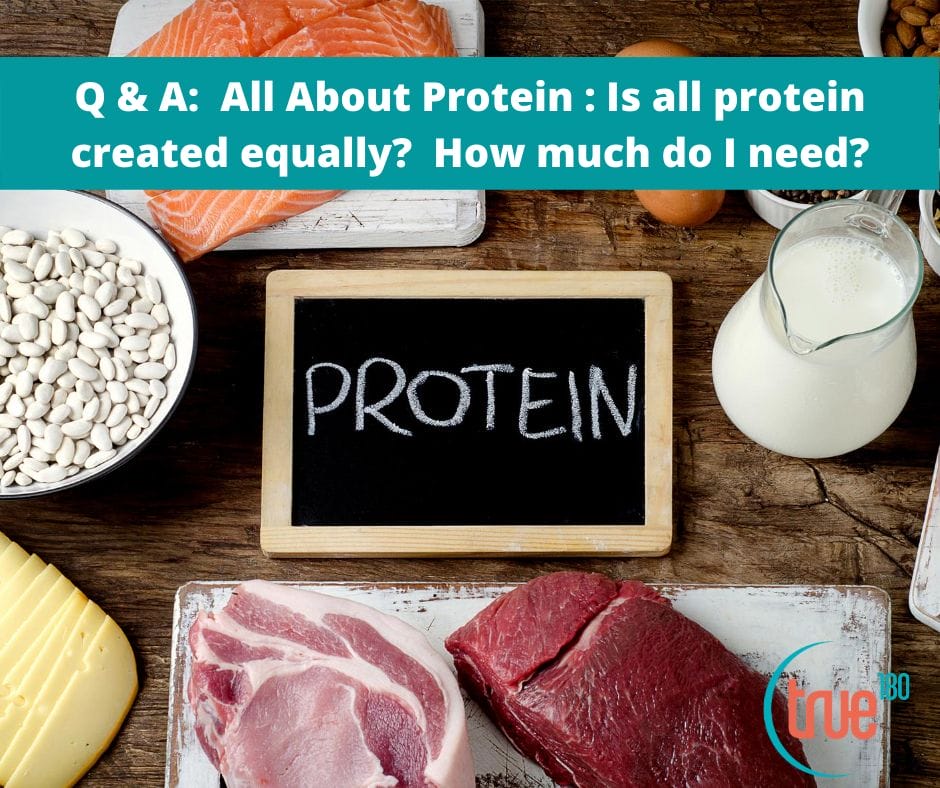 Q & A: All About Protein : Is all protein created equally? How much ...